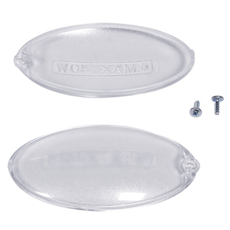 692831966 cache lampe en plastique ovale pour hotte Smeg plafonnier de ...