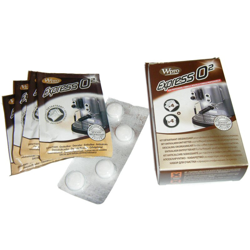 Kit Détartrant - Dégraissant Cafetiere KMC100 SENSEO NESPRESSO - Emenager